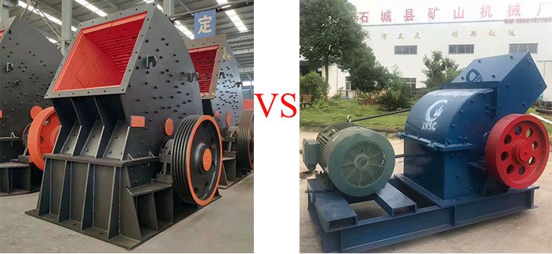 Comparing Heavy and Small Hammer Crushers • JXSC Rock Crusher
